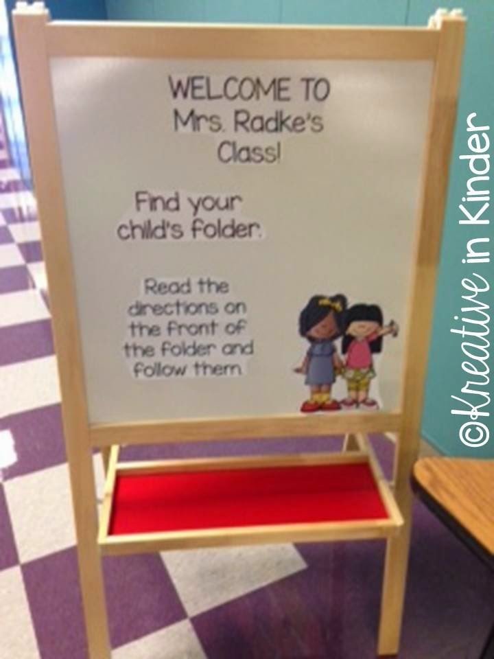 Preparing for Meet the Teacher - Kreative in Kinder