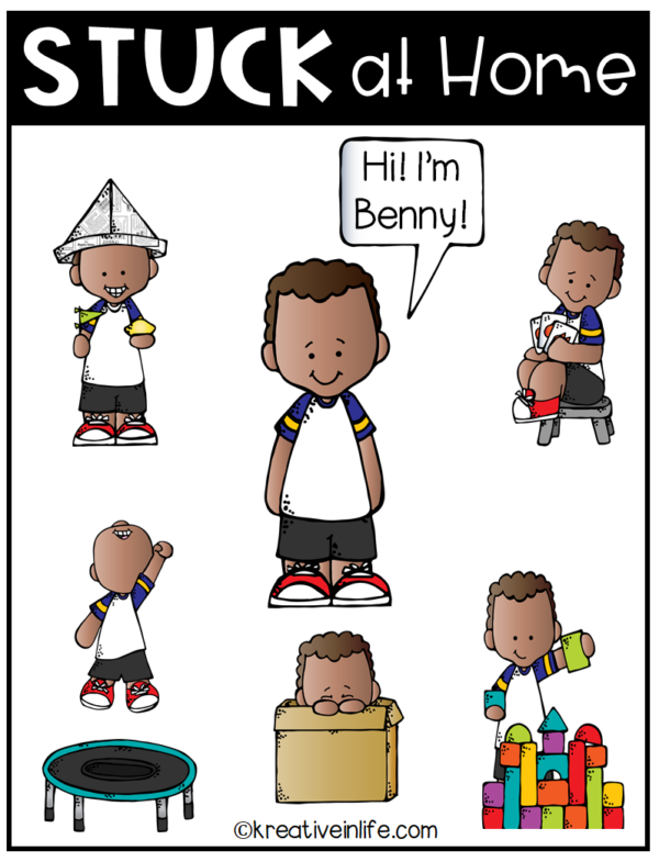 Stuck at Home Children's Book Free Downloads - Kreative in Kinder
