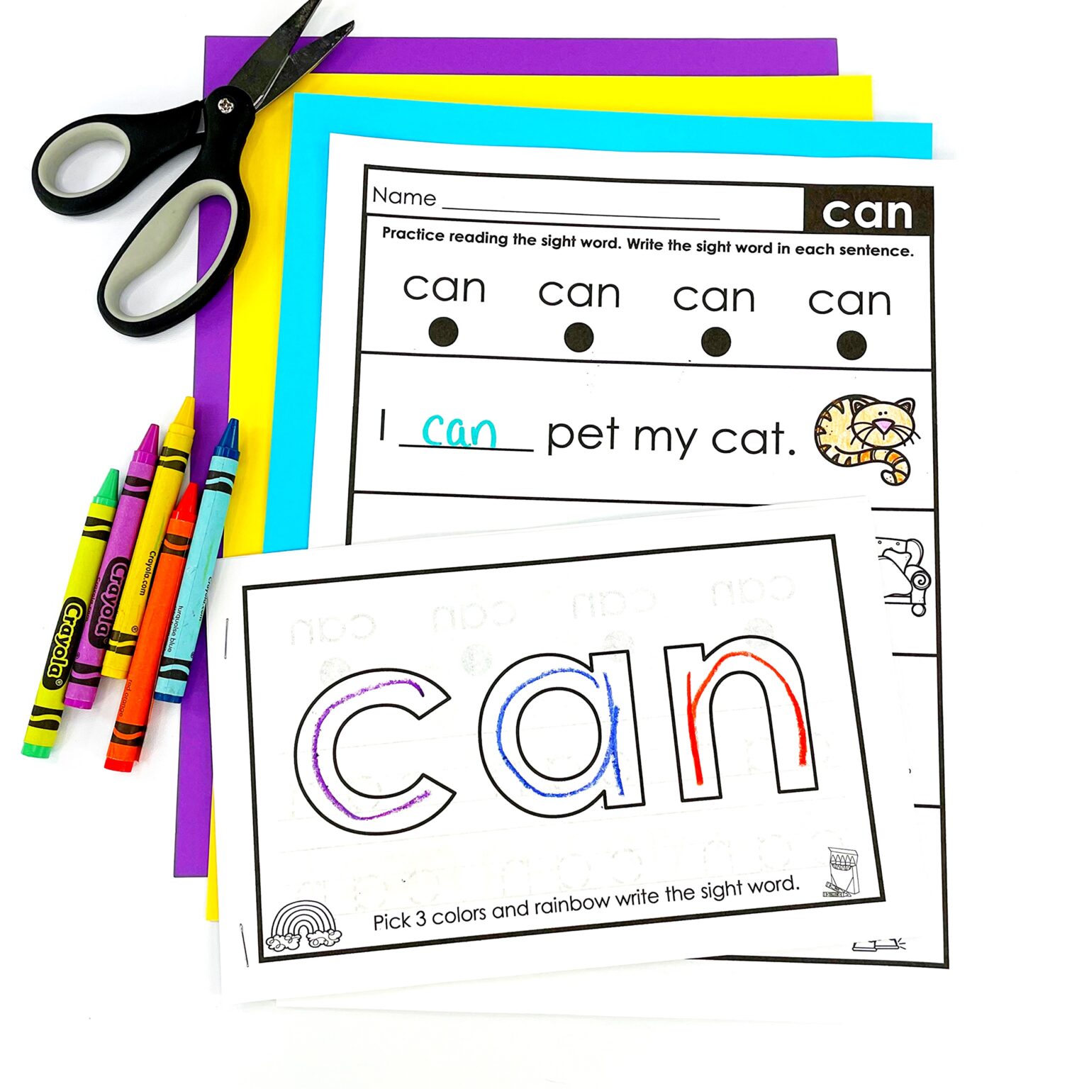 Sight Word Readers in Kindergarten - Kreative in Kinder