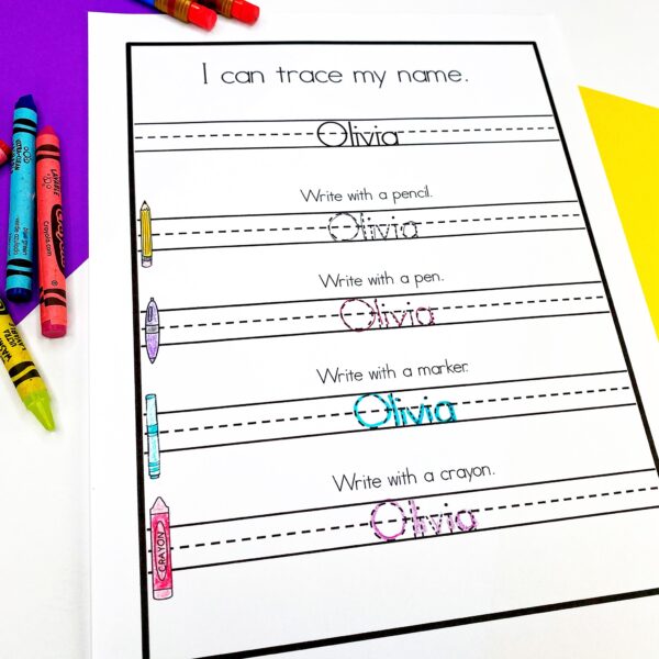 Fun Name Activities for Kindergarteners