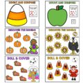 Fall No Prep Math Games - Kreative in Kinder