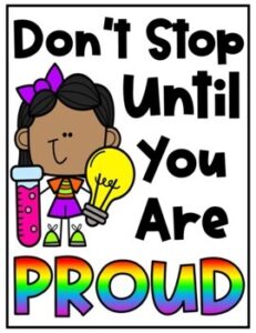 Growth Mindset Posters - Kreative in Kinder