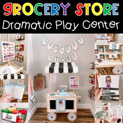 Grocery Store Dramatic Play Center - Kreative in Kinder