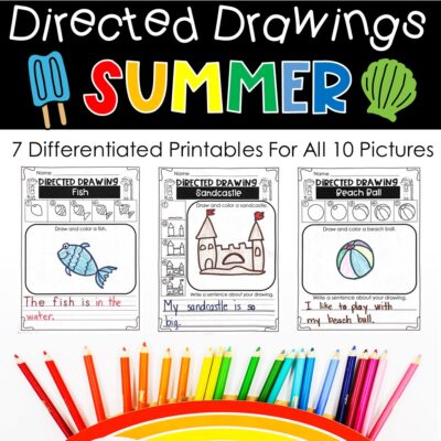 Summer Directed Drawings - Kreative in Kinder