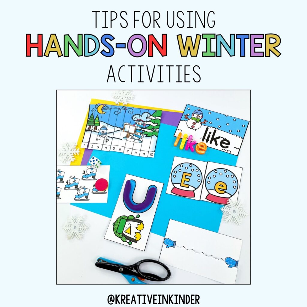 Winter Fine Motor Activities For Young Learners - Kreative in Kinder